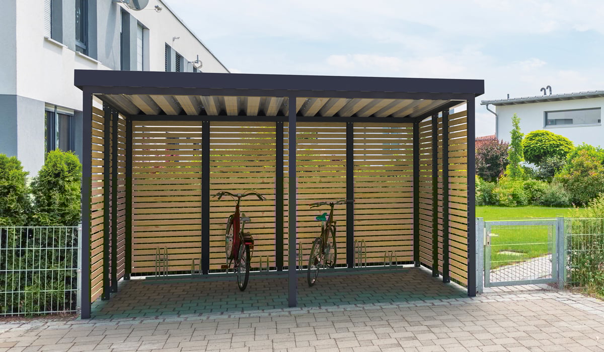 Fahrrad-Einhausungen | Gerhardt Braun